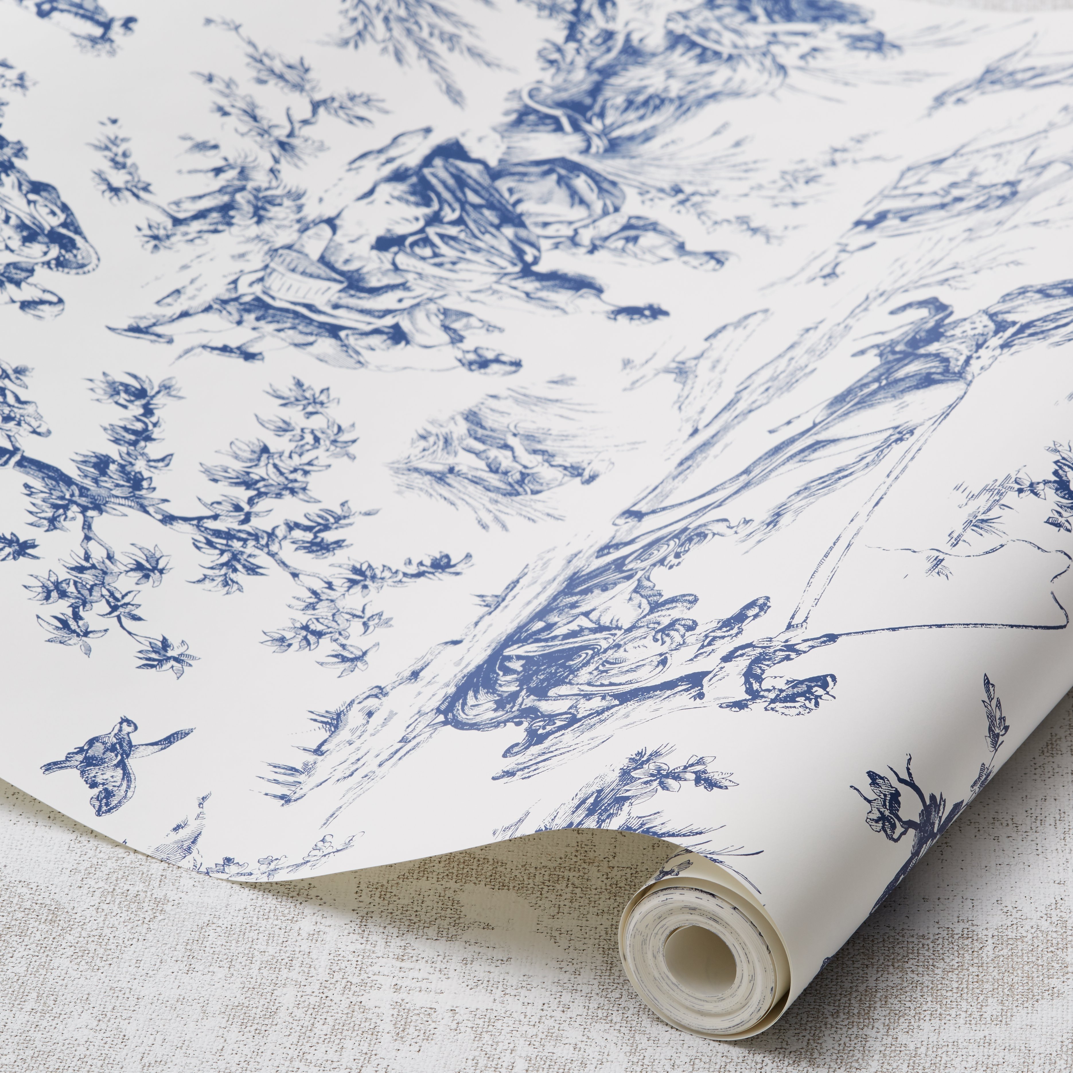 Seasons Toile Wallpaper | One Kings Lane