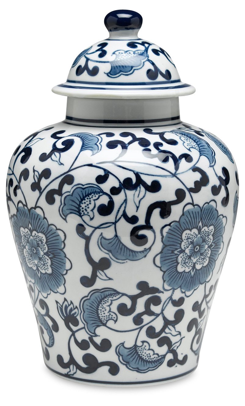 10" Royal Ginger Jar, Blue/White | One Kings Lane