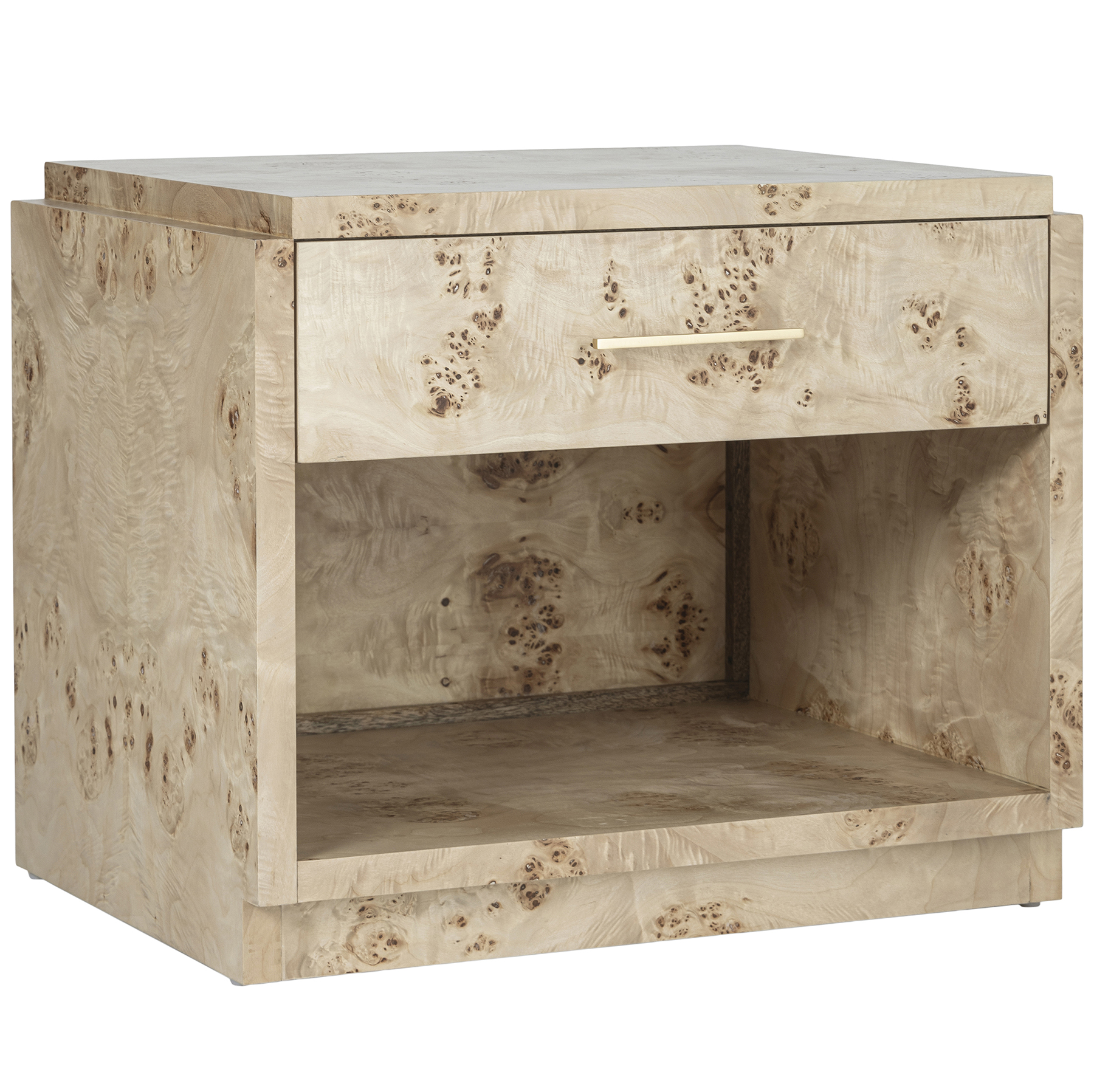 Jackson Burl Nightstand | One Kings Lane