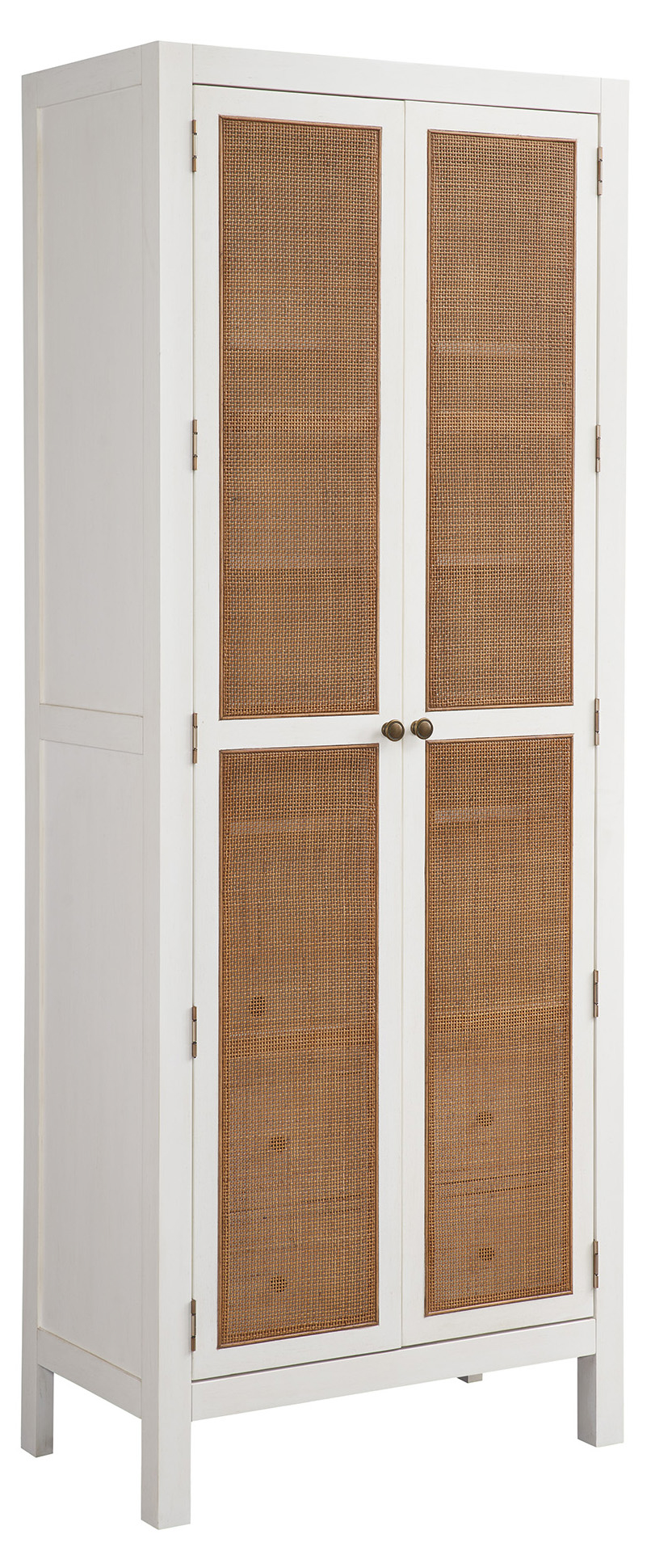 Laguna Surf Storage Cabinet, White/Natural | One Kings Lane