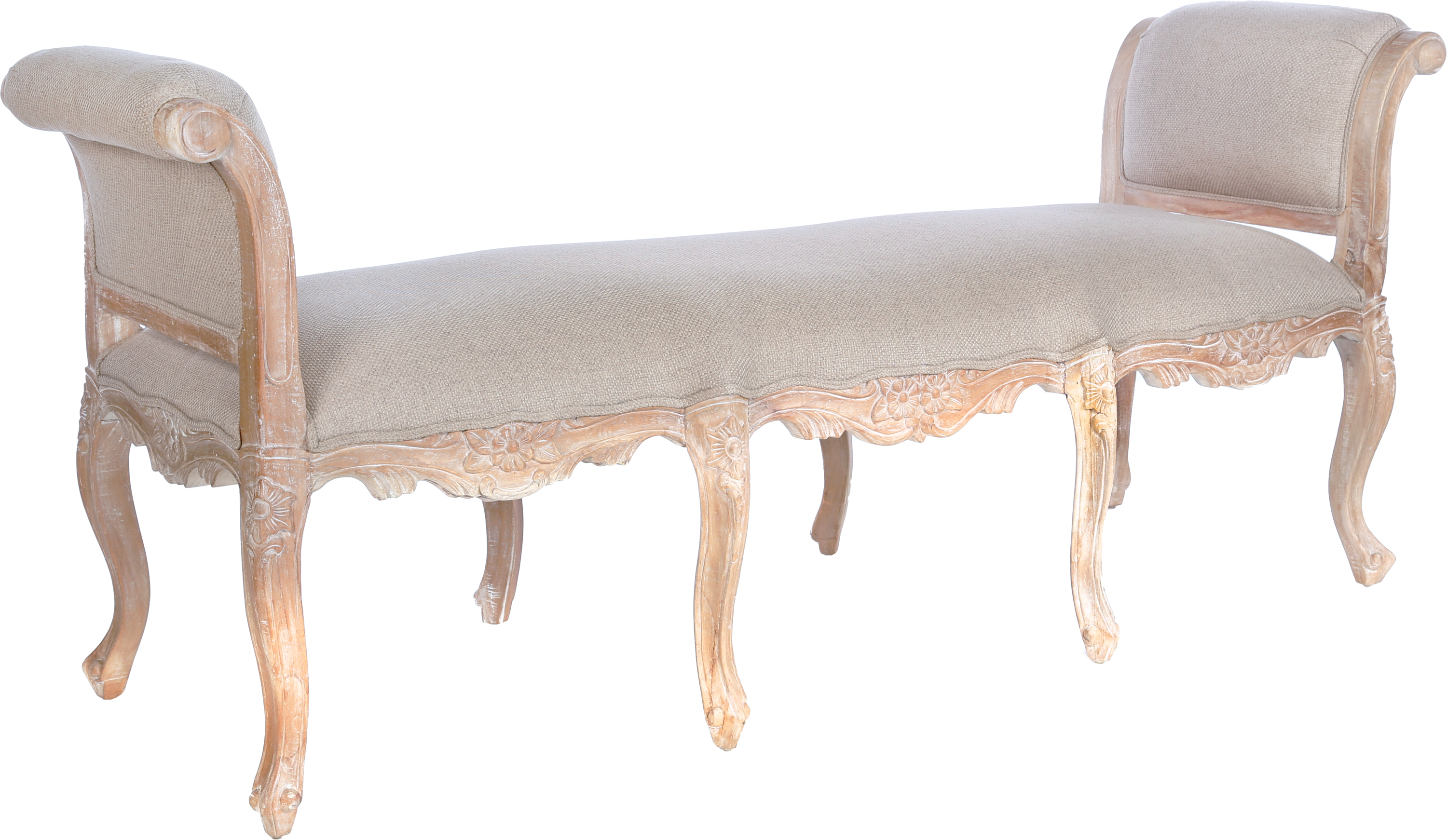 Cecilia Rolled-Arm Bench | One Kings Lane