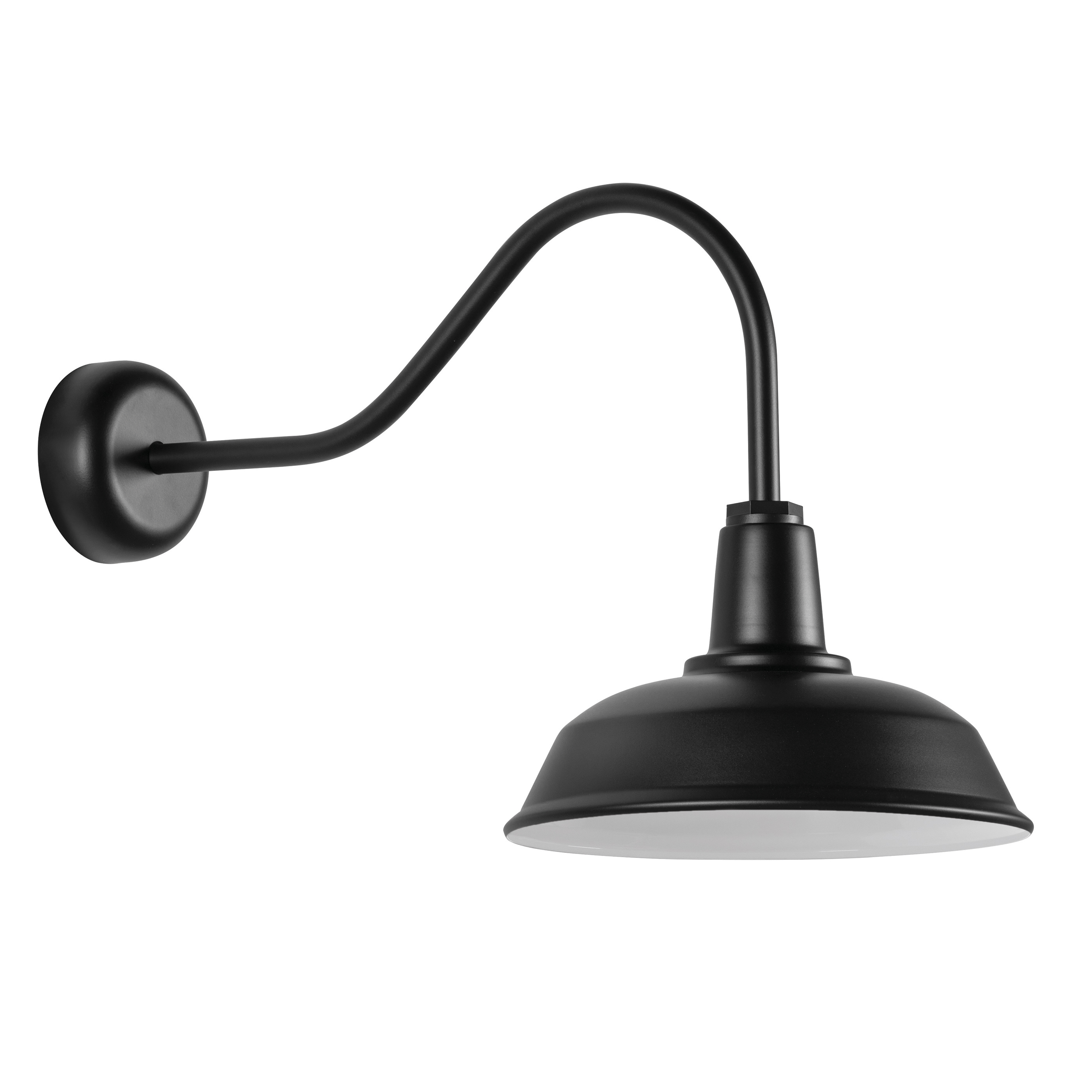 Trace Outdoor Wall Scone, Matte Black | One Kings Lane