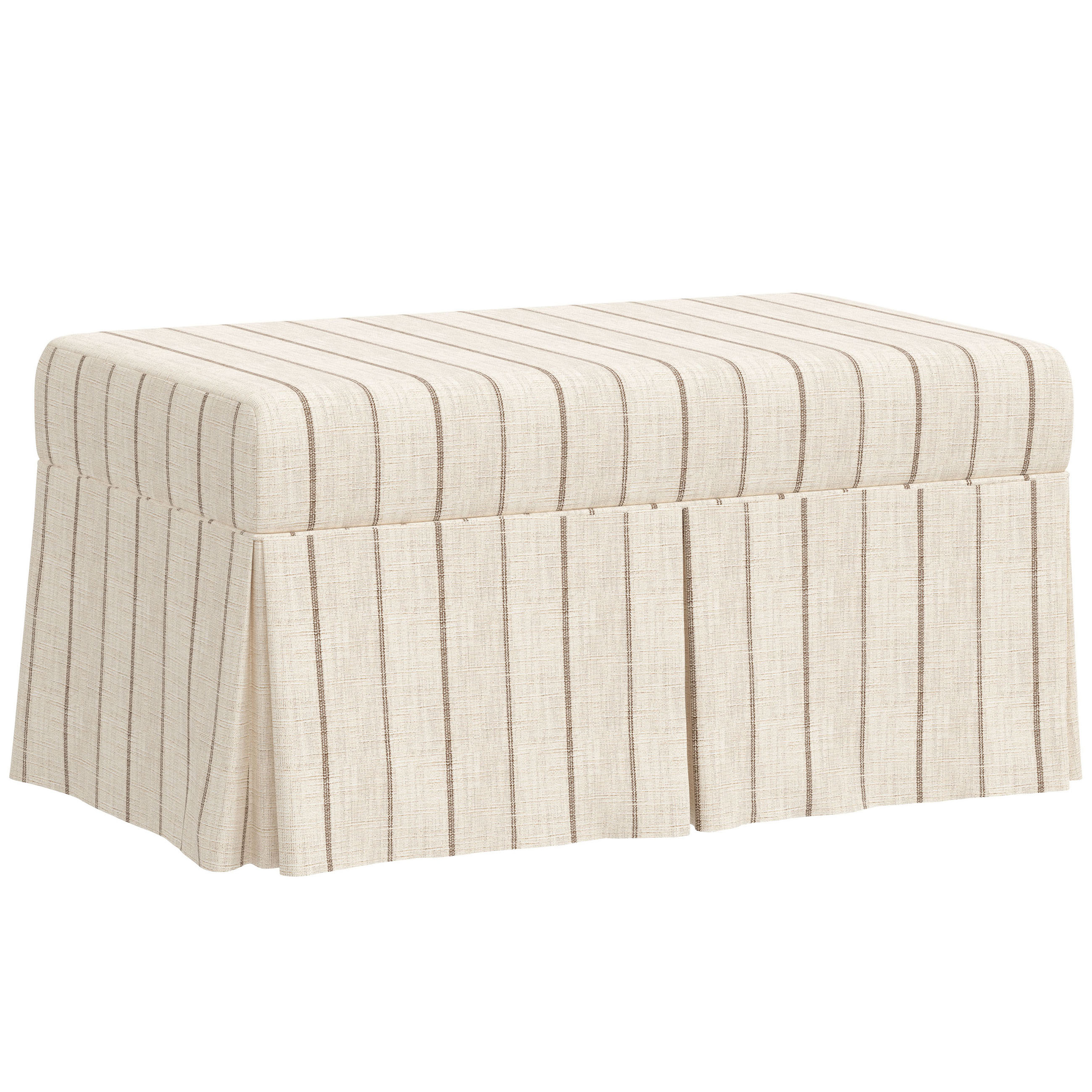 Hayworth Storage Bench, Pinstripe | One Kings Lane