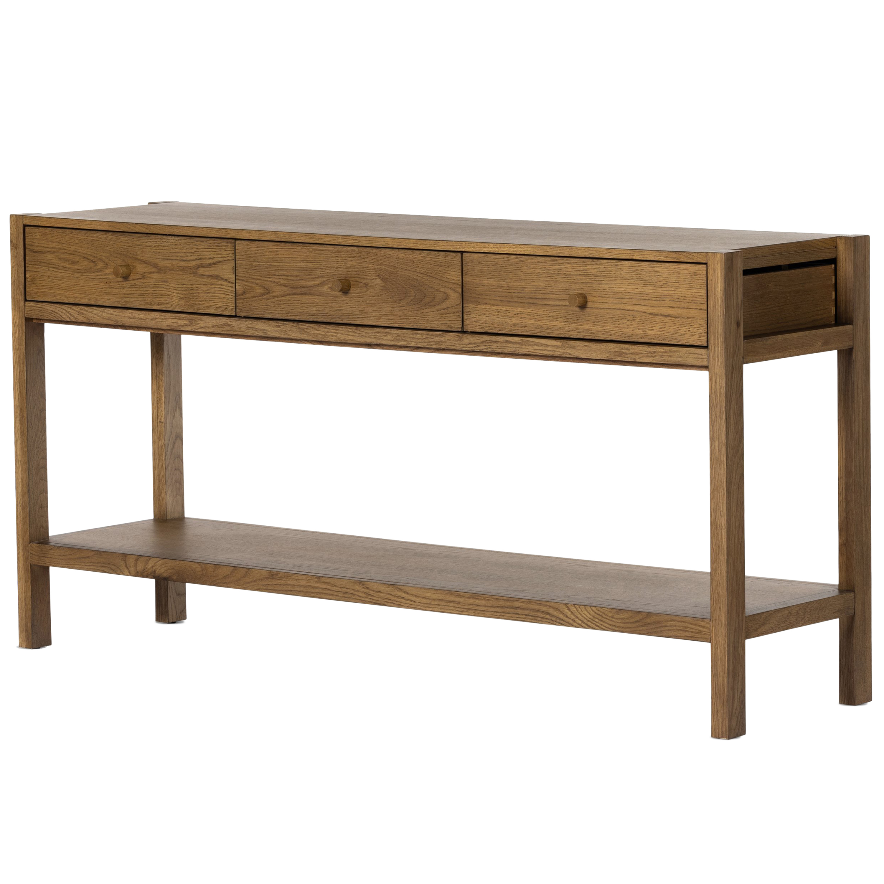 Beacon Console Table, Tawny Oak | One Kings Lane