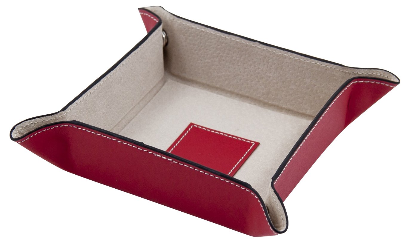 Leather Valet Tray, Blue | One Kings Lane