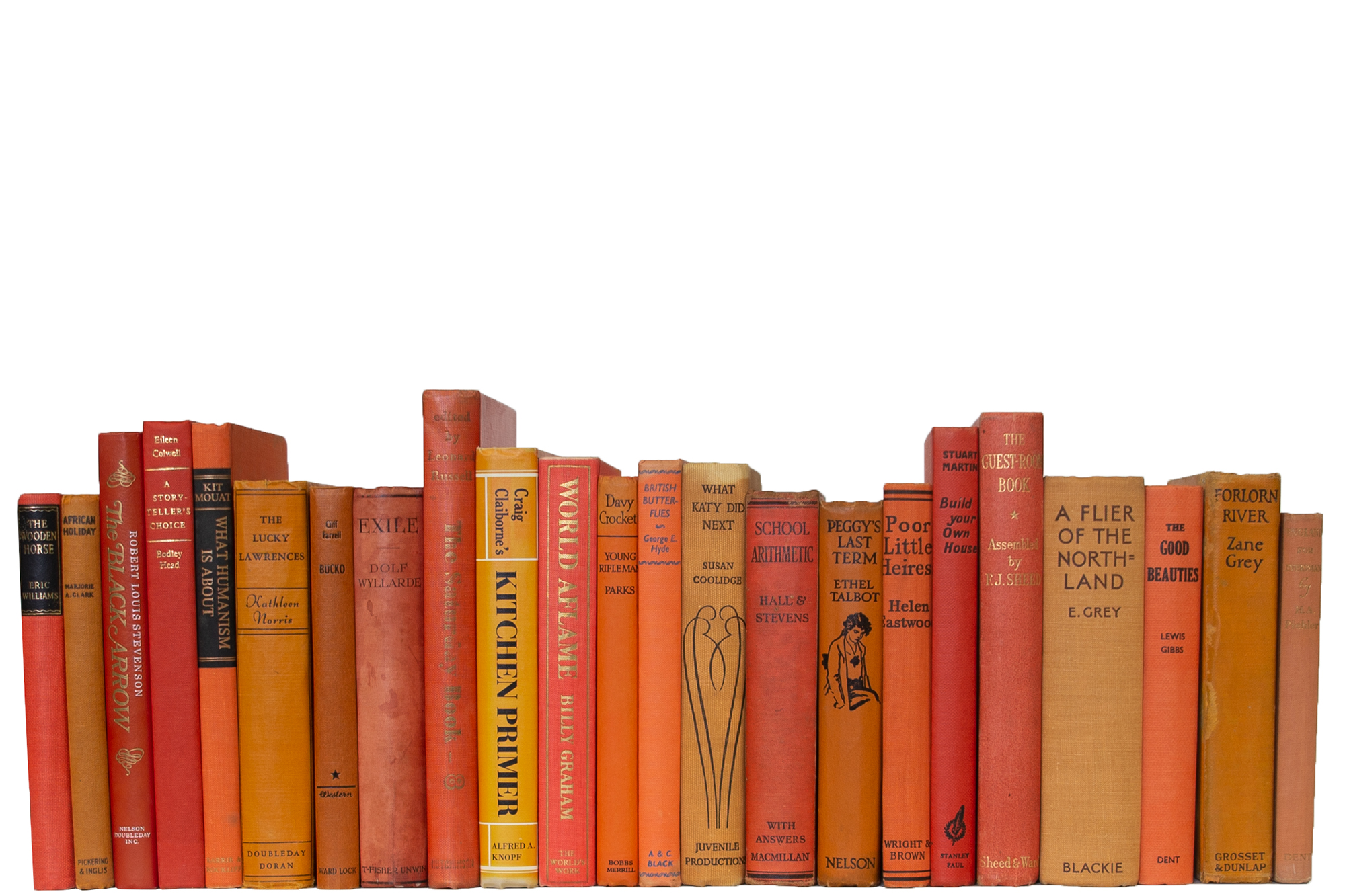 Vintage Citrus: Color By The Foot - Booth & Williams - Orange — Planner 5D