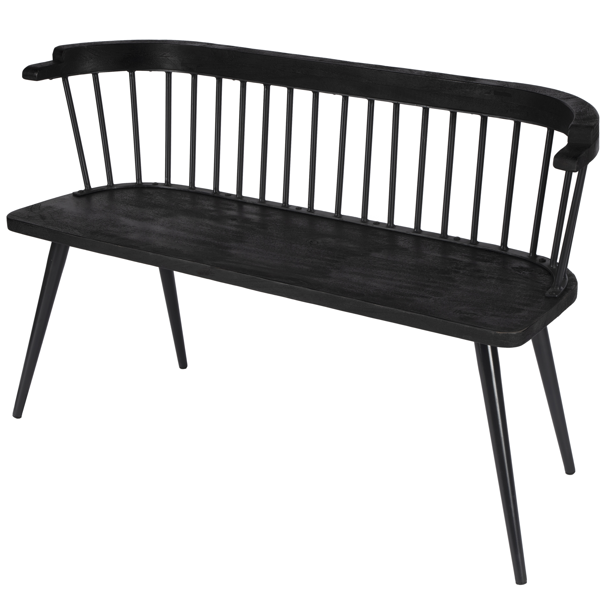 Chester Mango Wood Spindle Bench | One Kings Lane