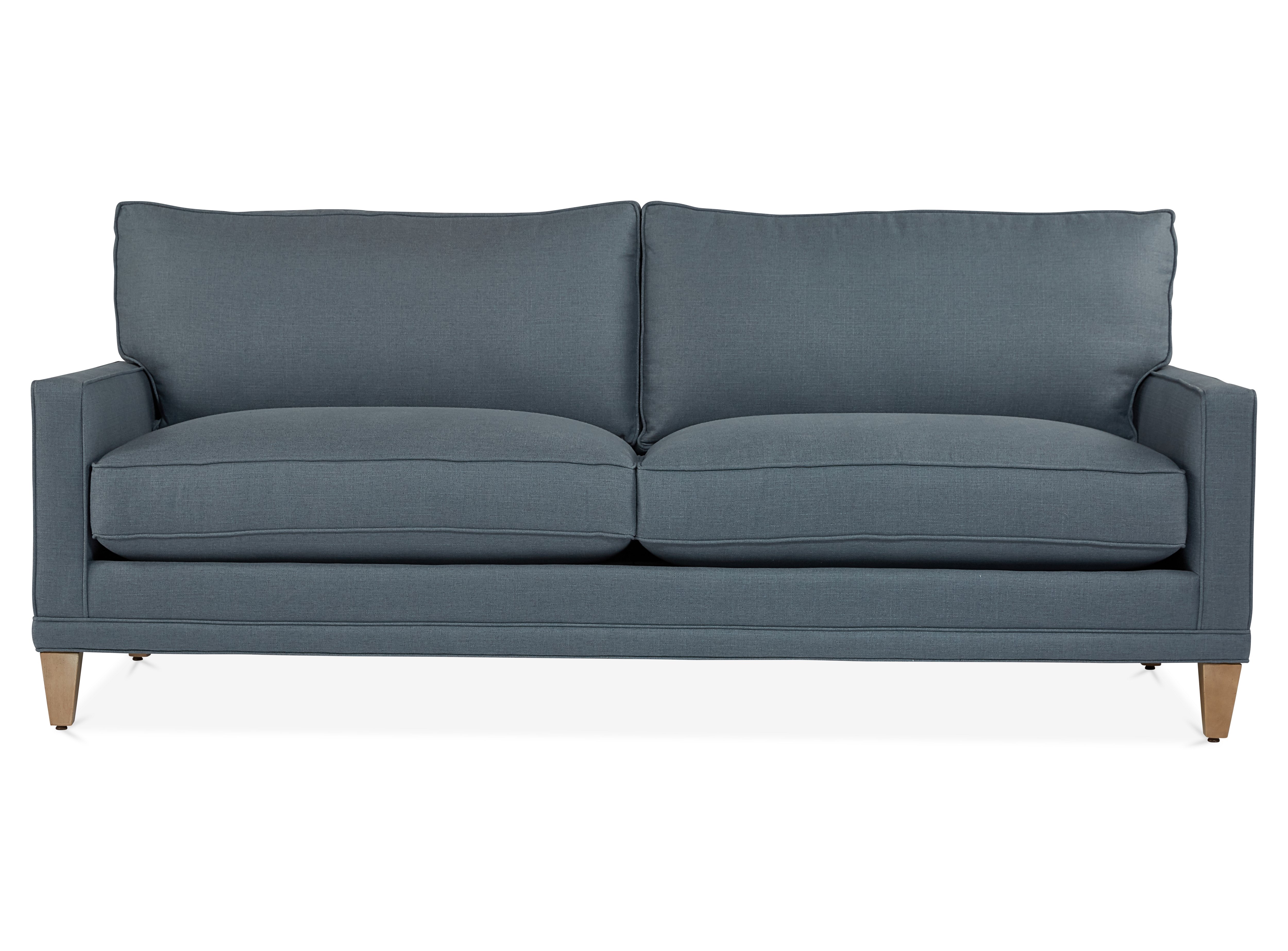 Morgan Sofa, Gray/Blue | One Kings Lane
