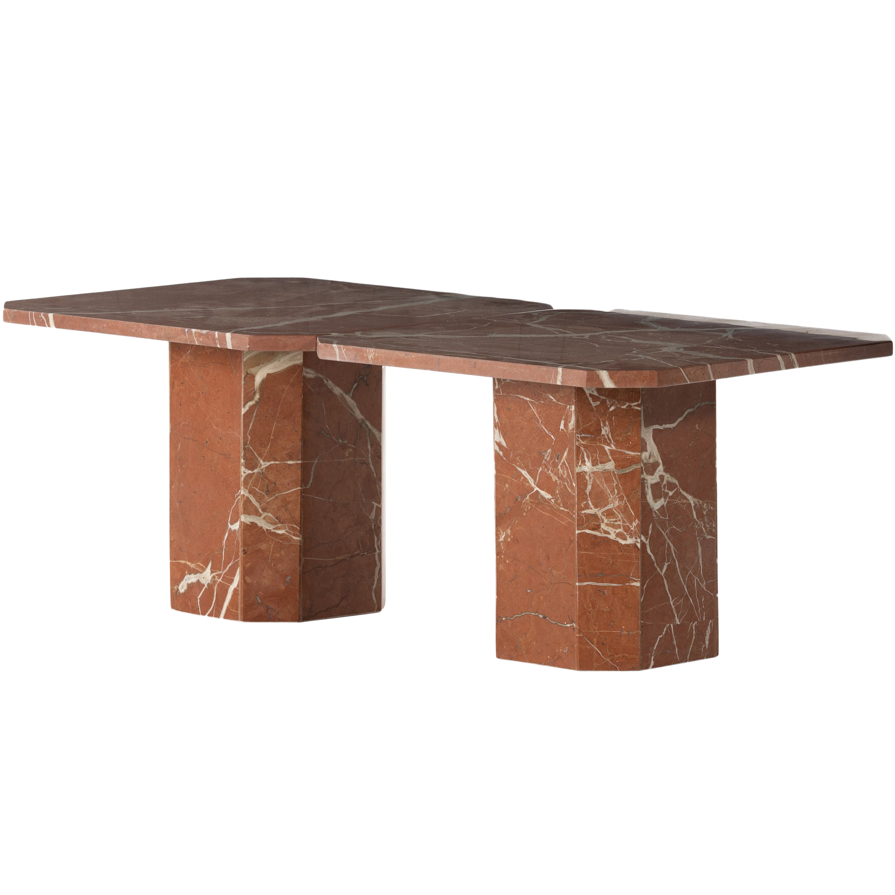 Vienna 2-pc Coffee Table Set, Rusty Marble | One Kings Lane