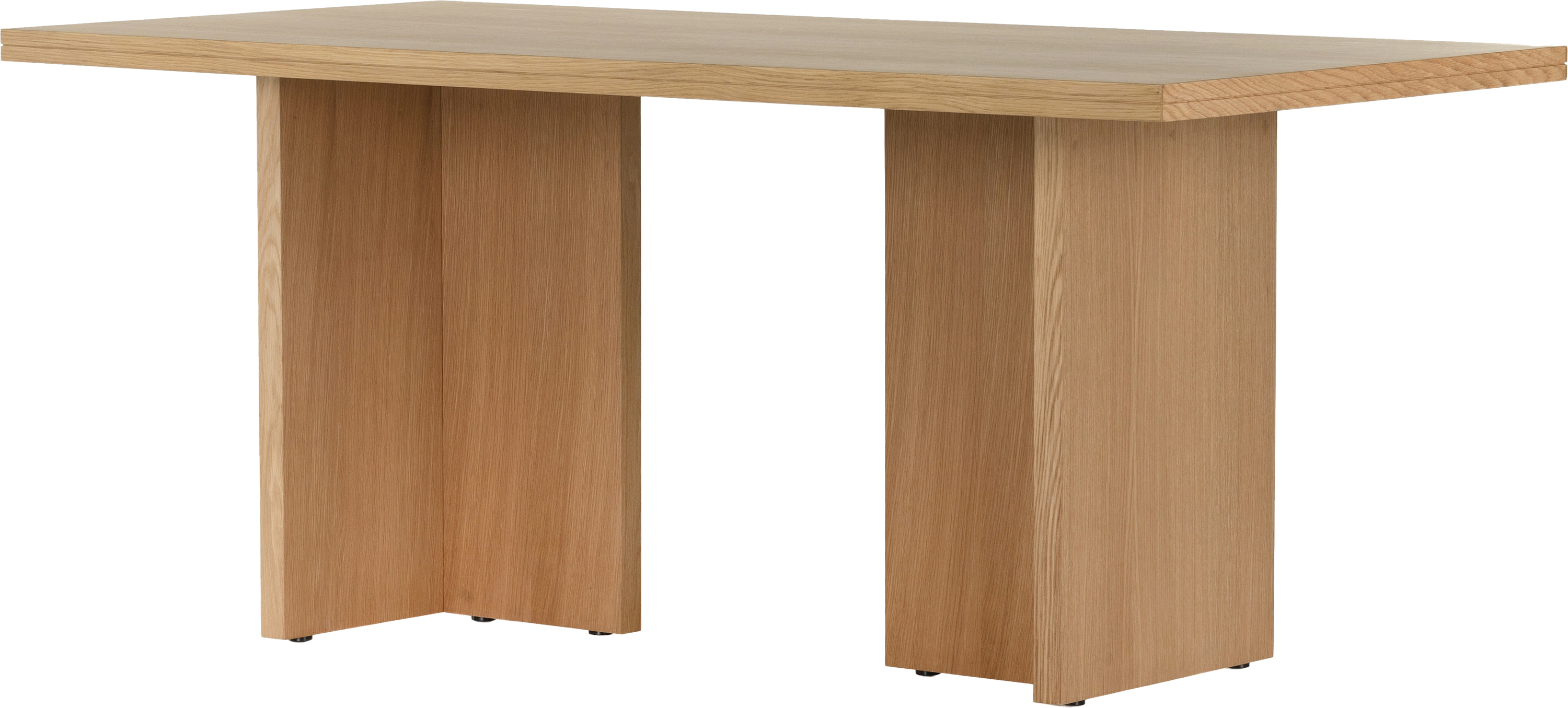 Riley Dining Table, Natural Oak | One Kings Lane