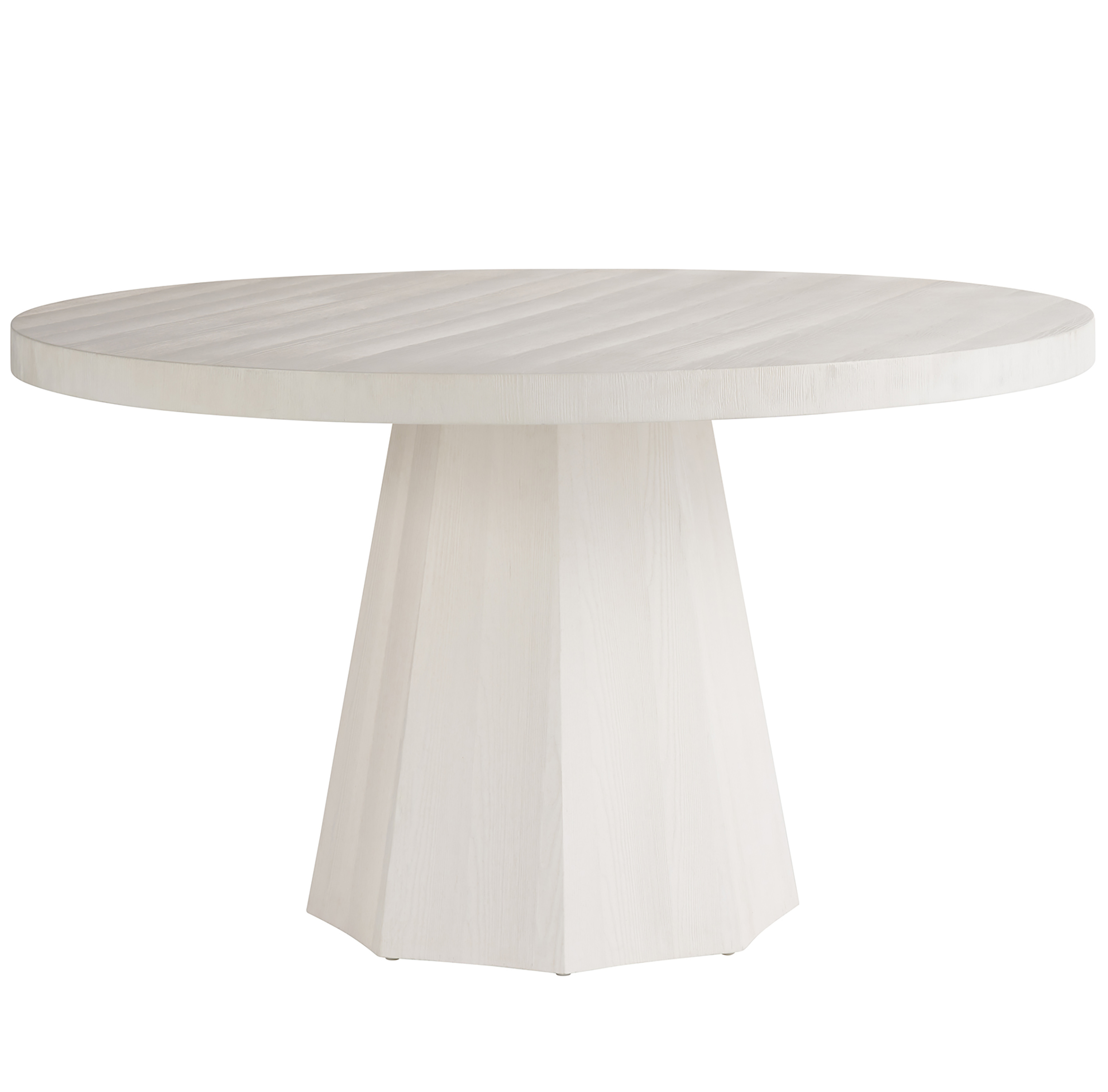 Coastal Living Marino Round Extension Dining Table, White Sand | One Kings Lane