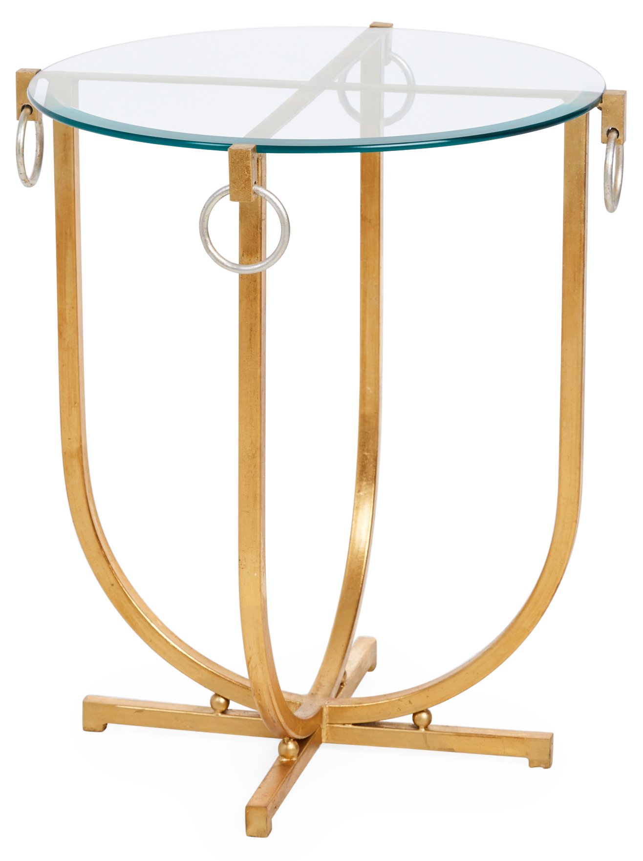 Bristol Equestrian Round Side Table | One Kings Lane