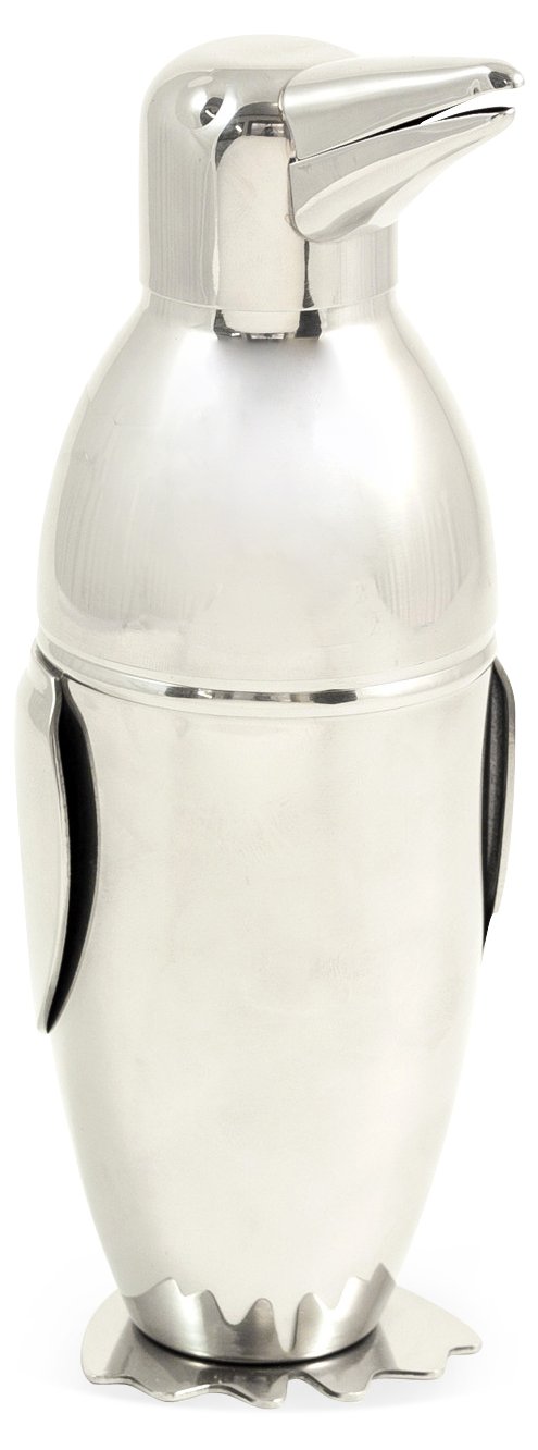 Penguin Shaker, Steel | One Kings Lane