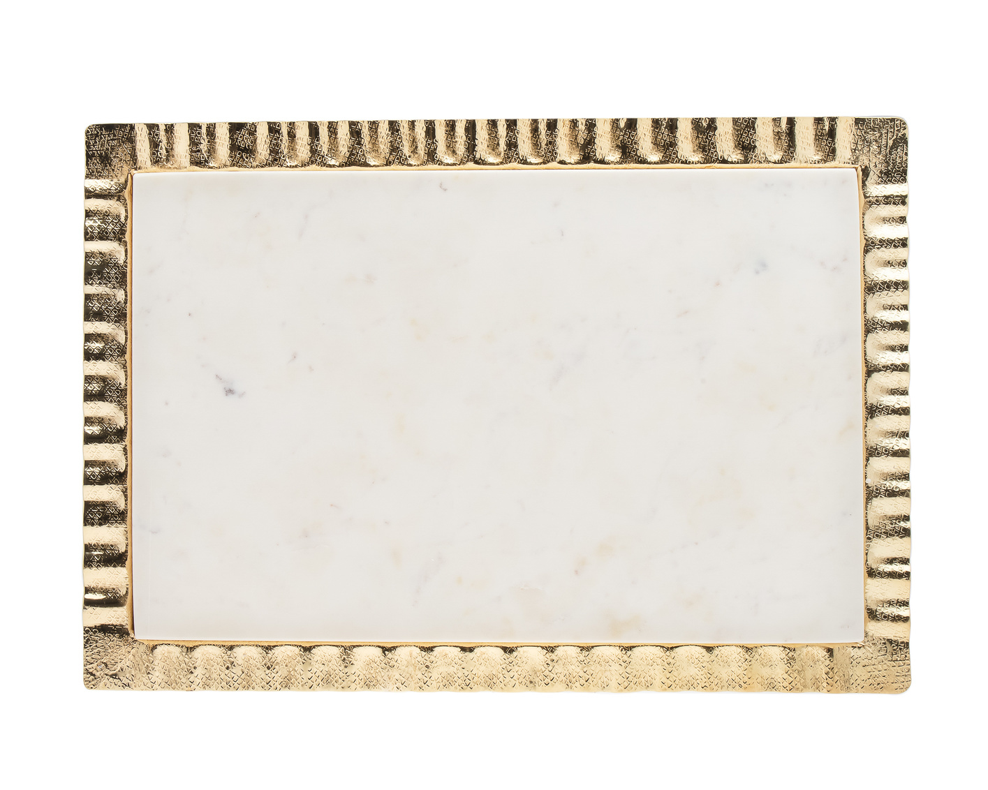 Ripple Marble Serving Tray - Square | One Kings Lane