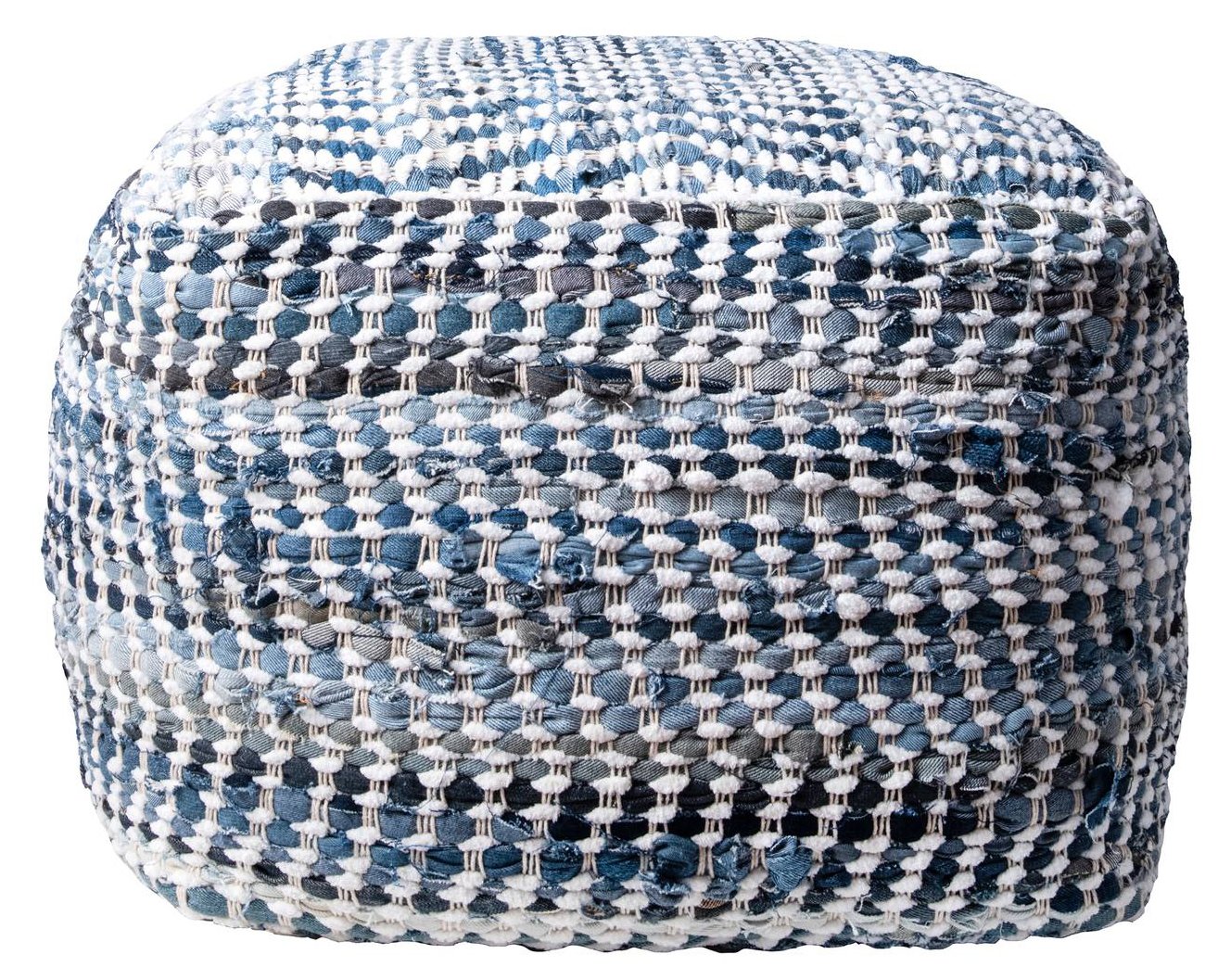 Denim Pouf | One Kings Lane