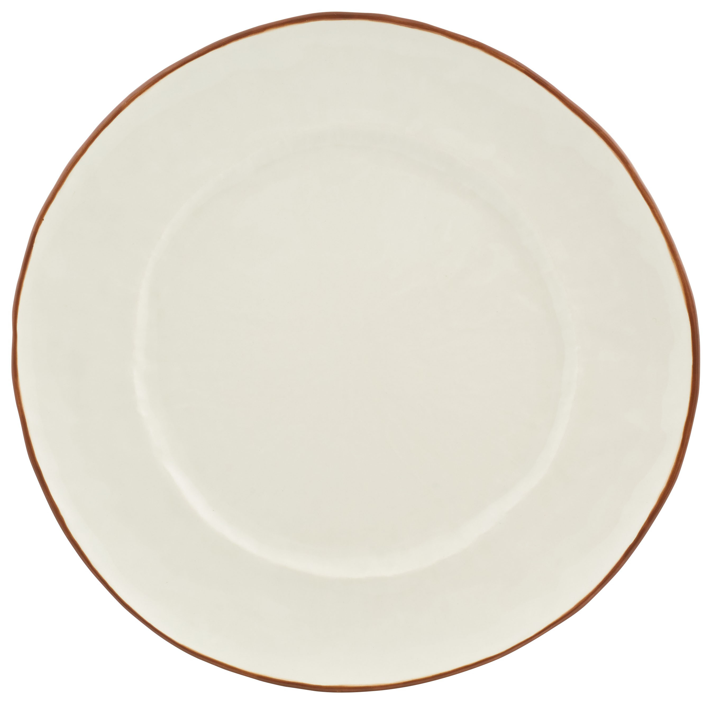 Tropical Fruits Coconut Dinner Plate, Multi | One Kings Lane
