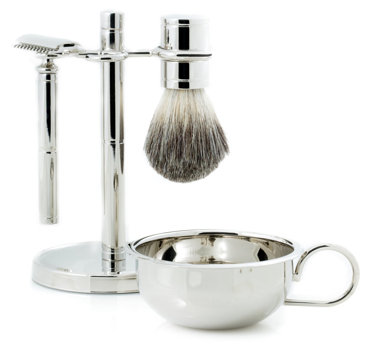 Chrome Shaving Set | One Kings Lane