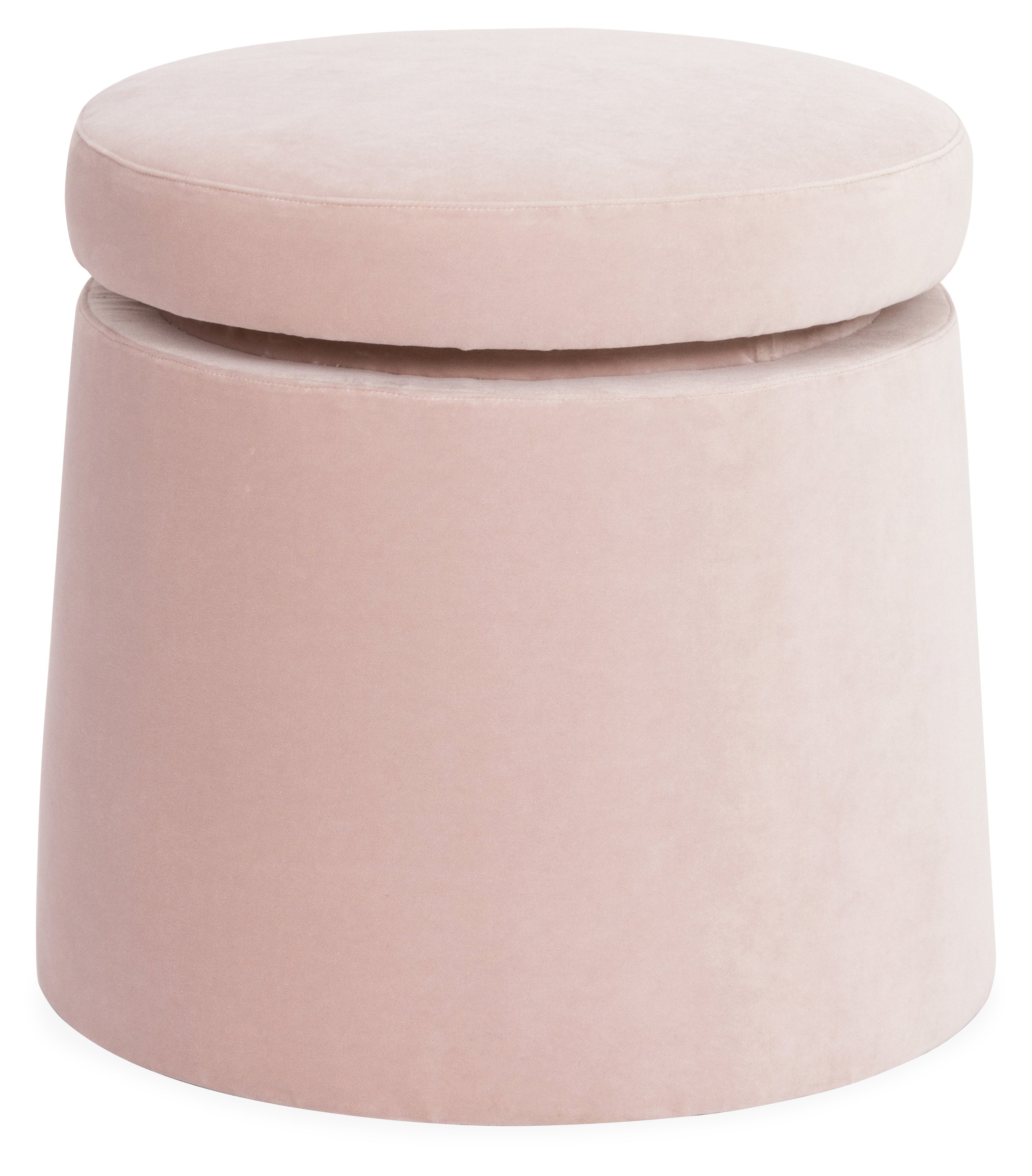 Shiloh Swivel Stool, Velvet | One Kings Lane