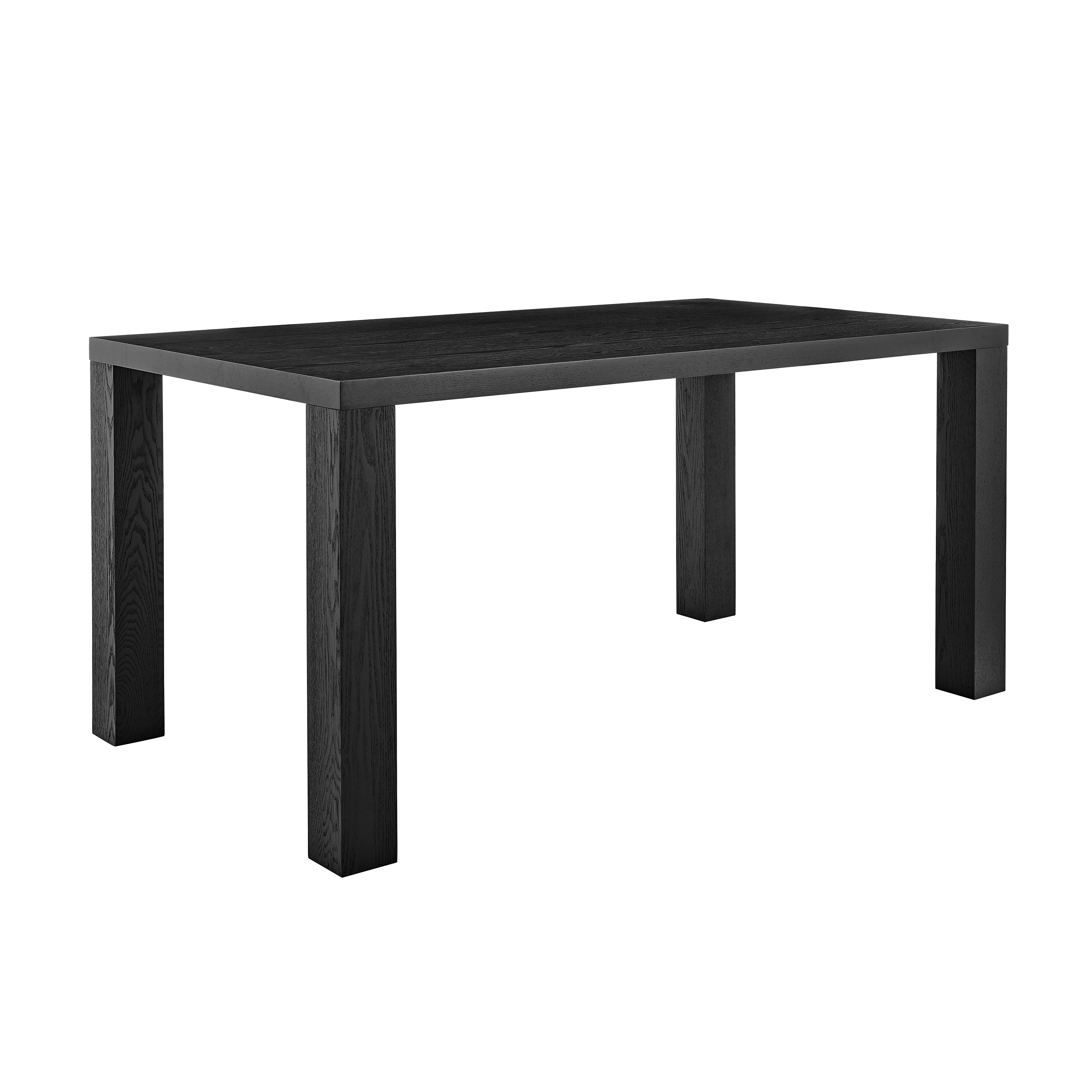 Duke 63" Rectangular Dining Table, Black | One Kings Lane