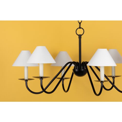 Layton Chandelier - Black | Ceiling Fixture, Ceiling Light - — Planner 5D