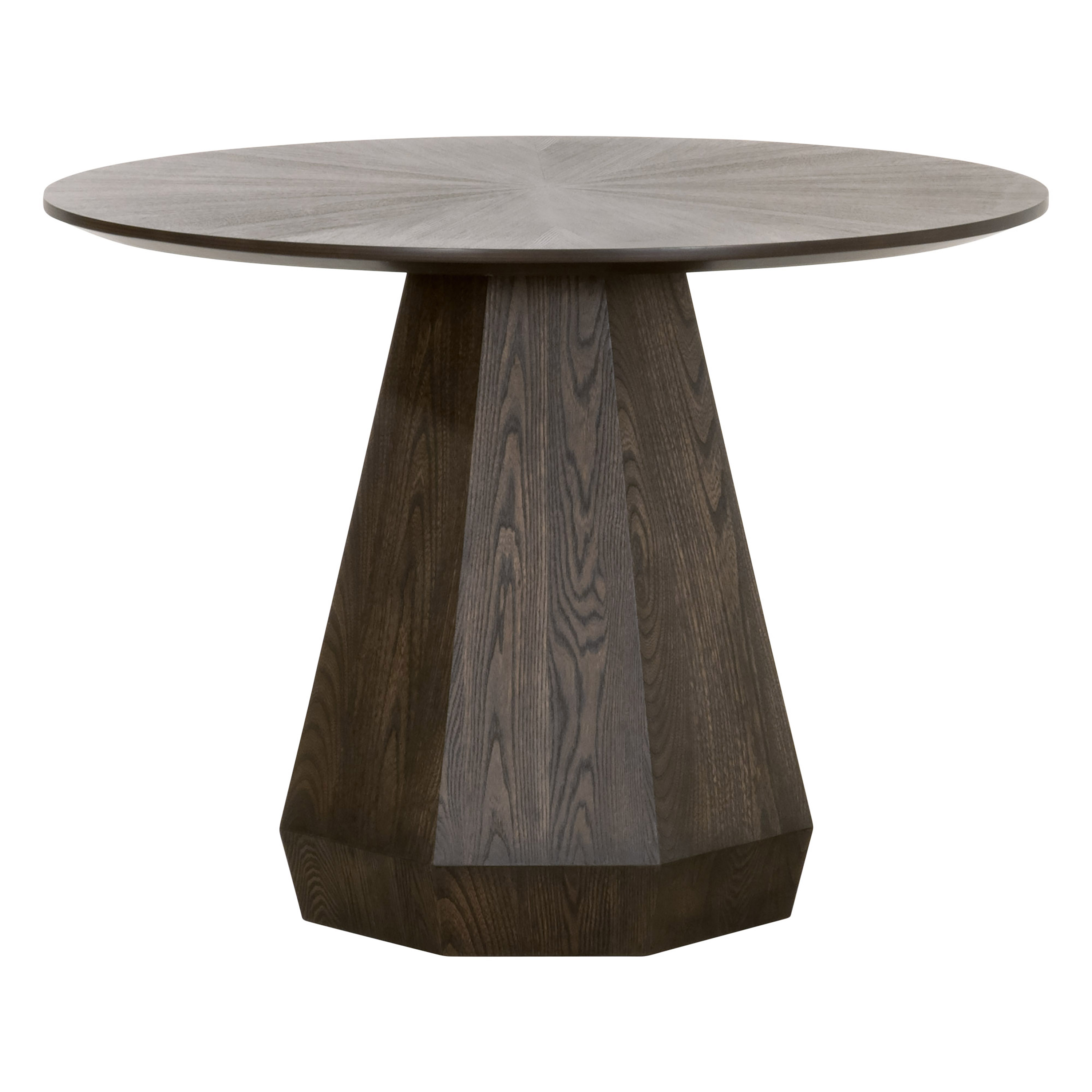 Gavin Round Dining Table, Burnished Brown Ash | One Kings Lane