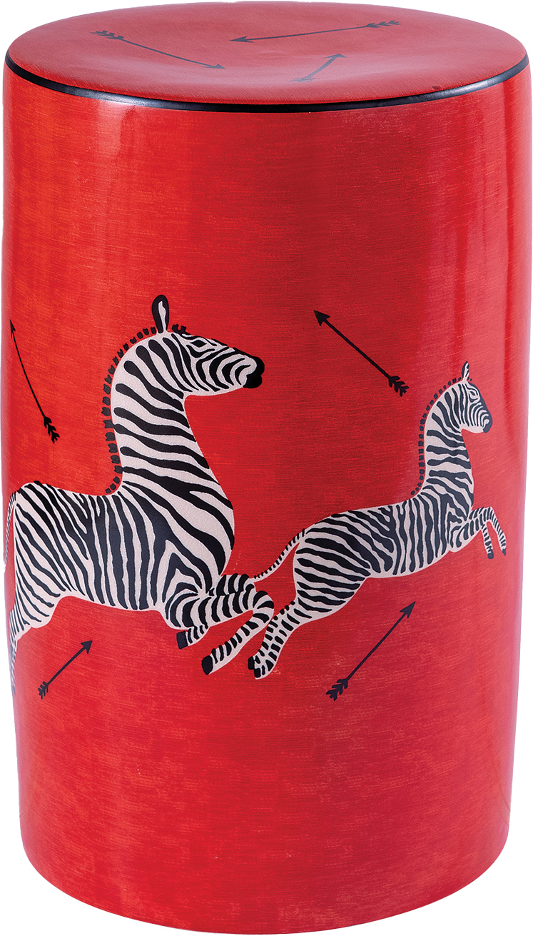 Zebra Stool | One Kings Lane