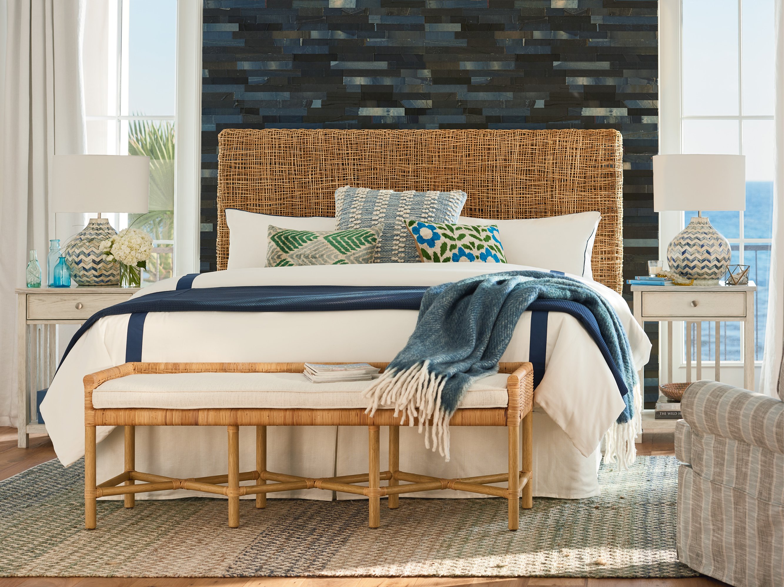 Coastal living bench store