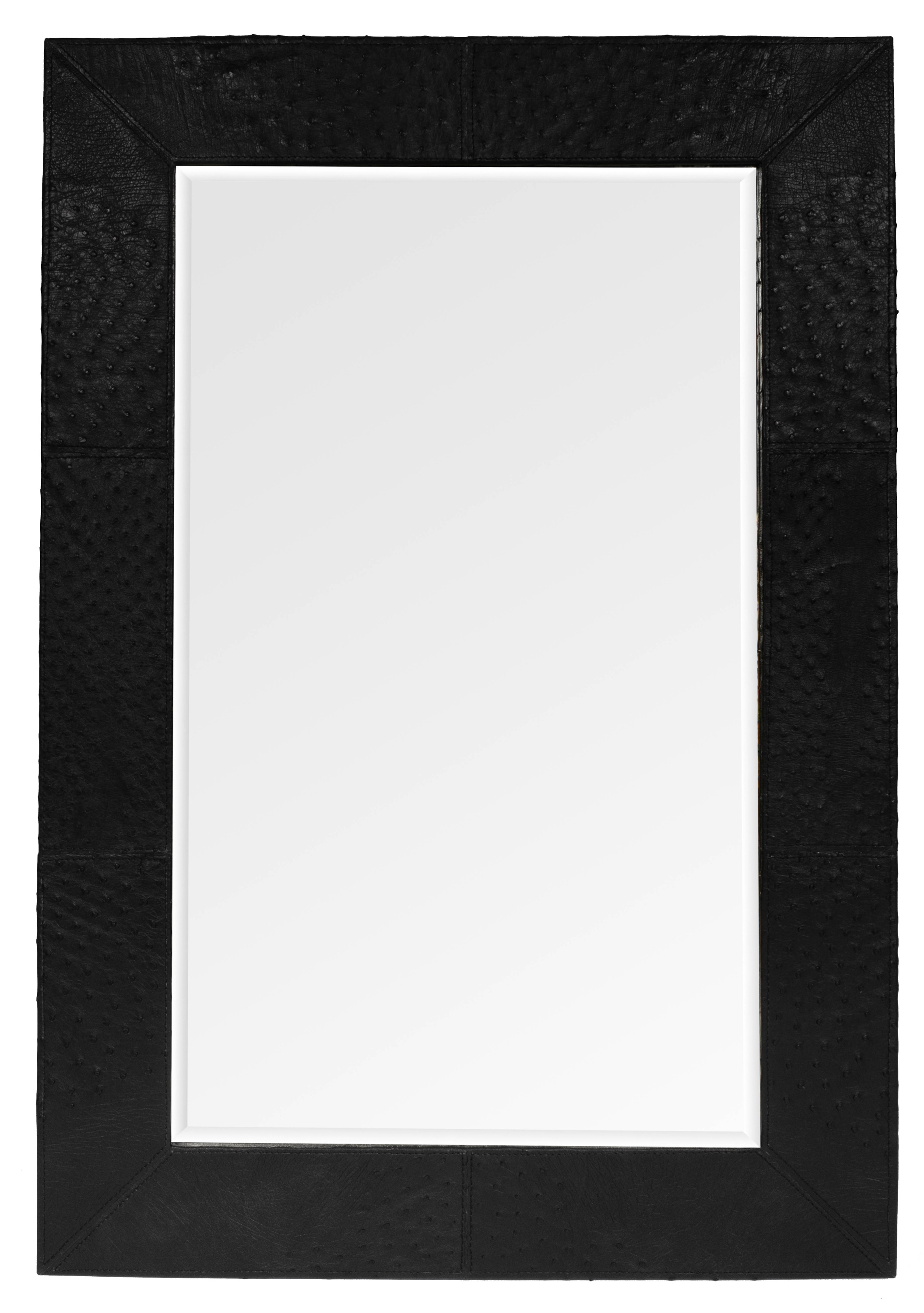 Ostrich Leather Wall Mirror | One Kings Lane