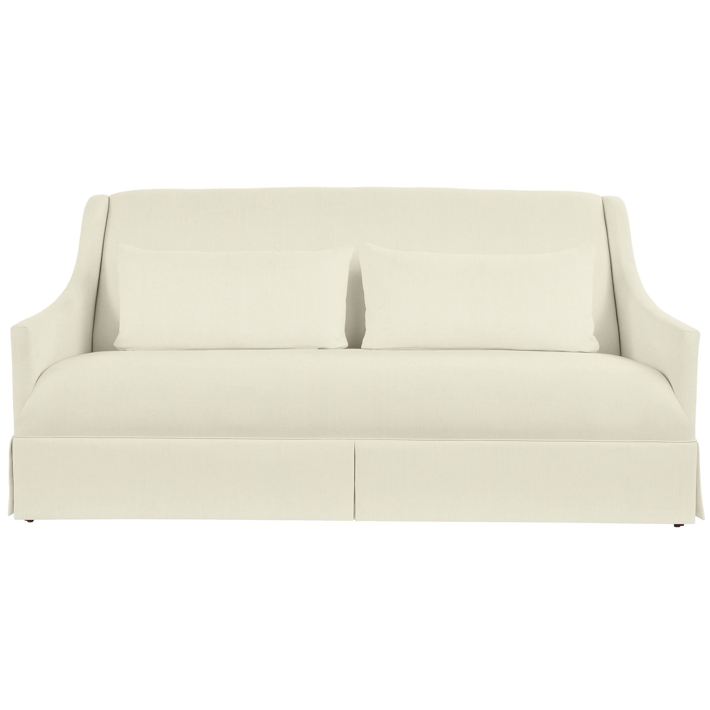 Skirted settee store