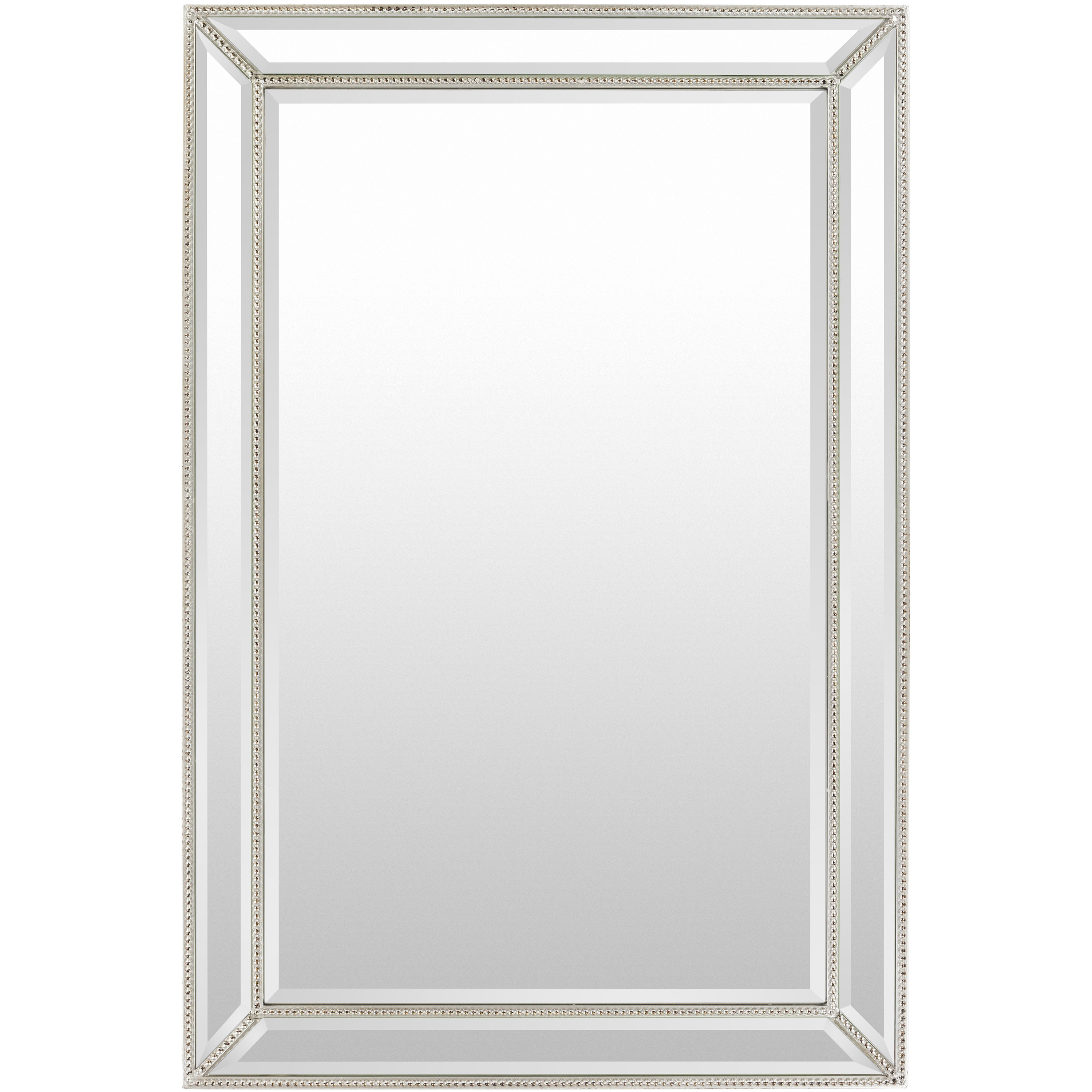 32"x47" Mirror, Silver | One Kings Lane