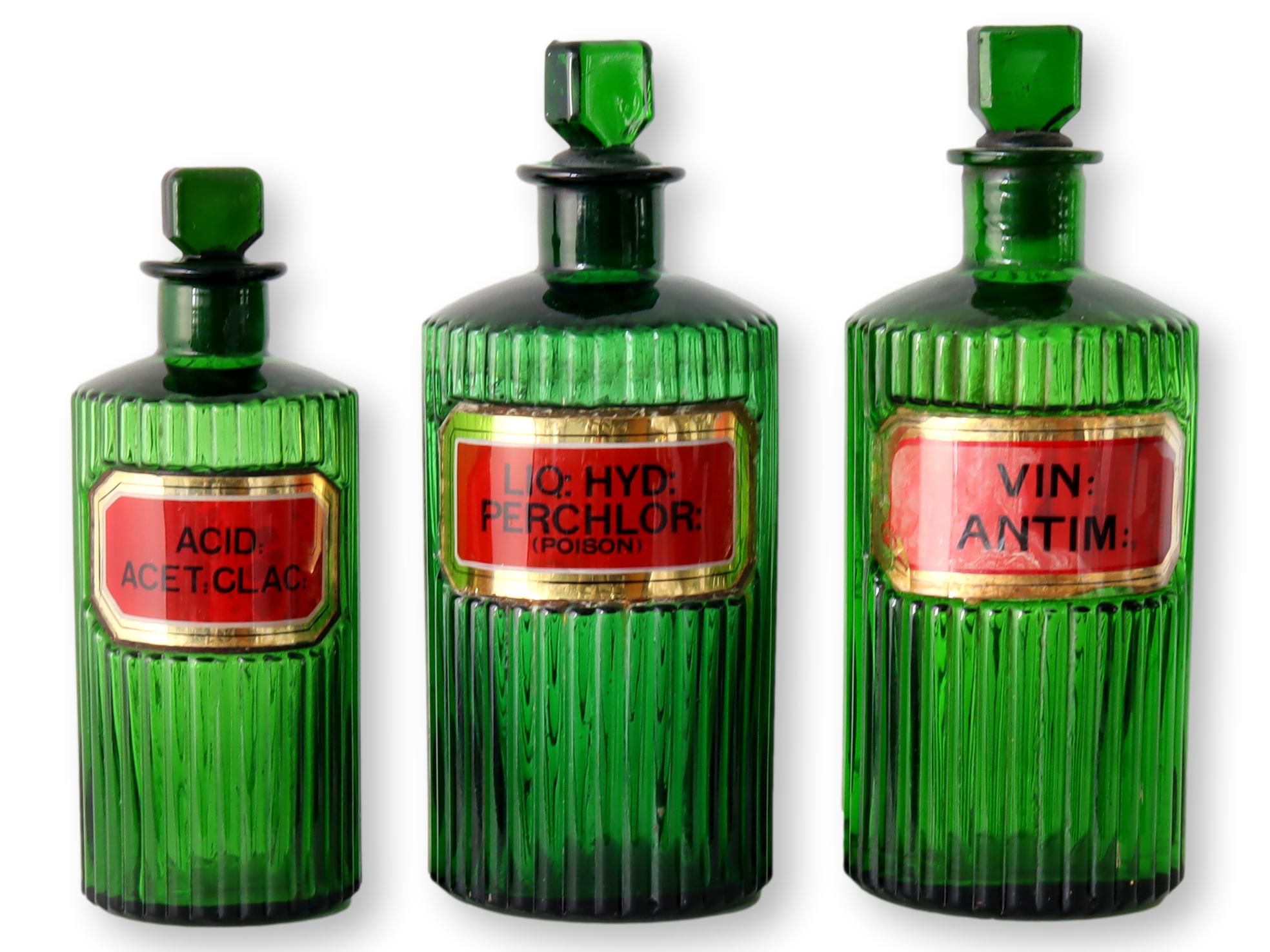 Green Poison Bottle