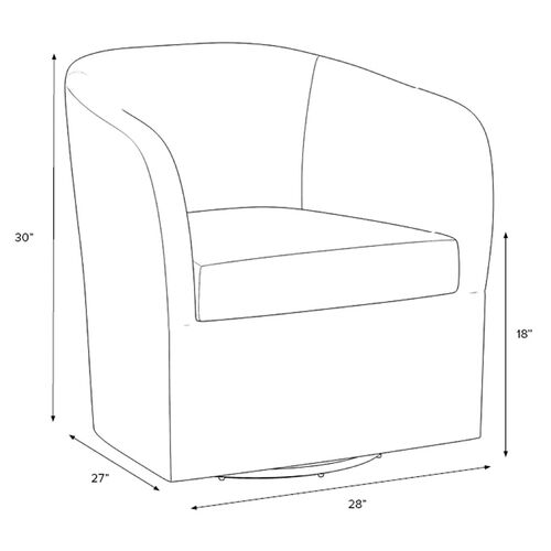Zara Velvet Swivel Chair | Rotating Chair, Pivot Chair, Spin Chair ...