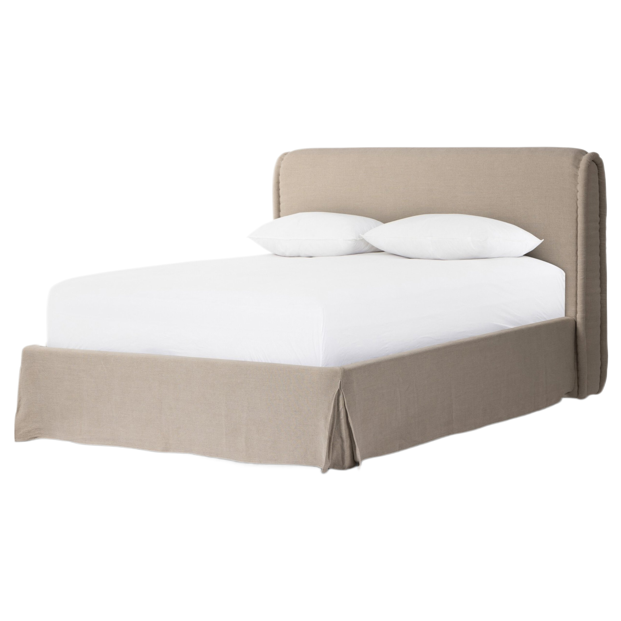 Wyndham Linen Slipcover Bed | One Kings Lane