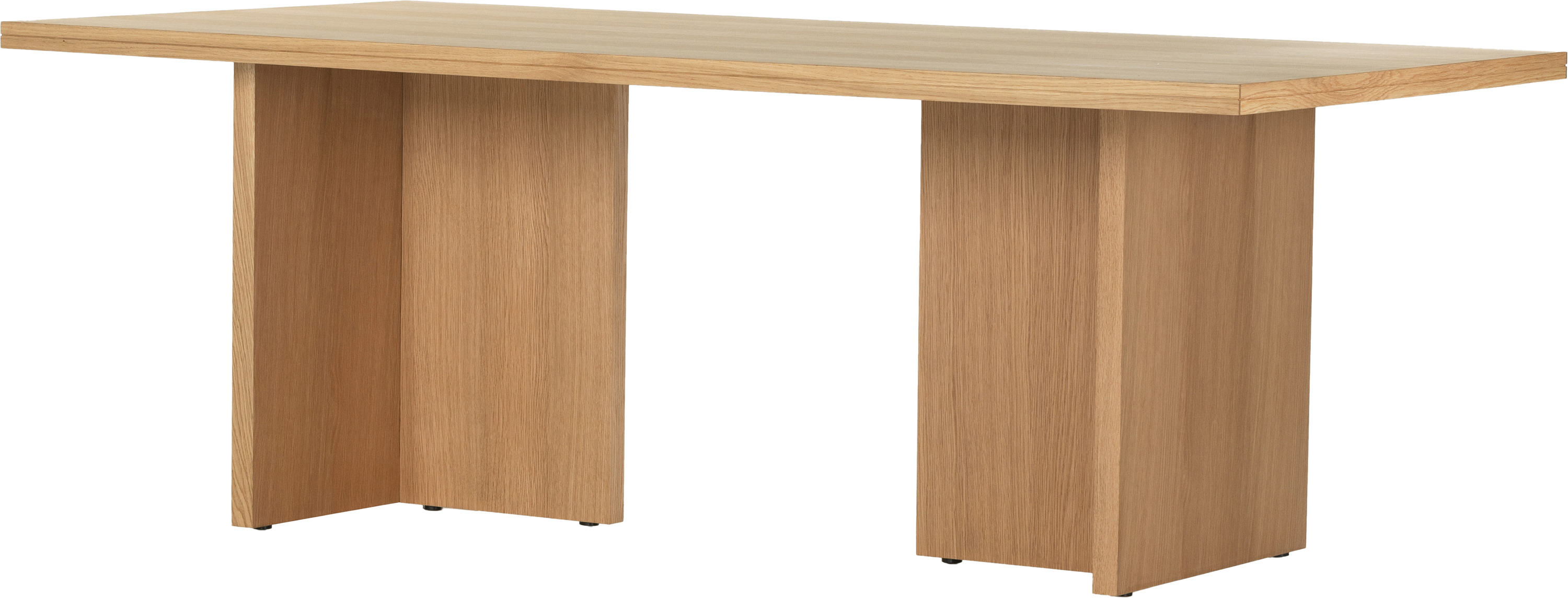 Riley Dining Table, Natural Oak | One Kings Lane